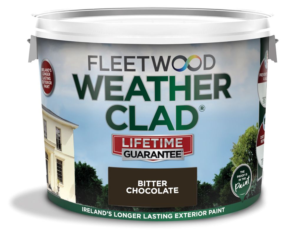 Fleetwood Weatherclad Bitter Chocolate 10L – Paint Online