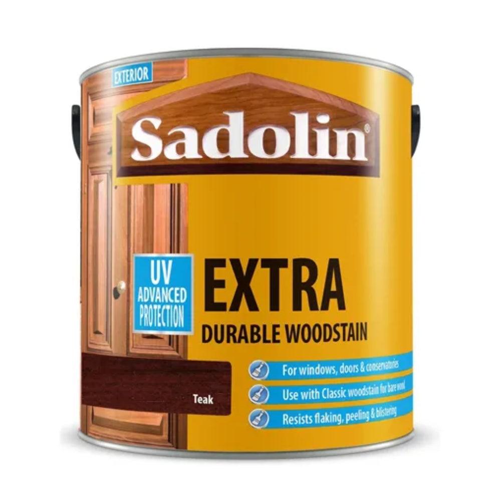 Sadolin Extra Durable Woodstain - Teak | 500ml, 1L, 2.5L, 5L – Paint Online
