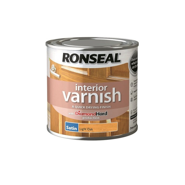 Ronseal Interior Varnish Light Oak – Paint Online