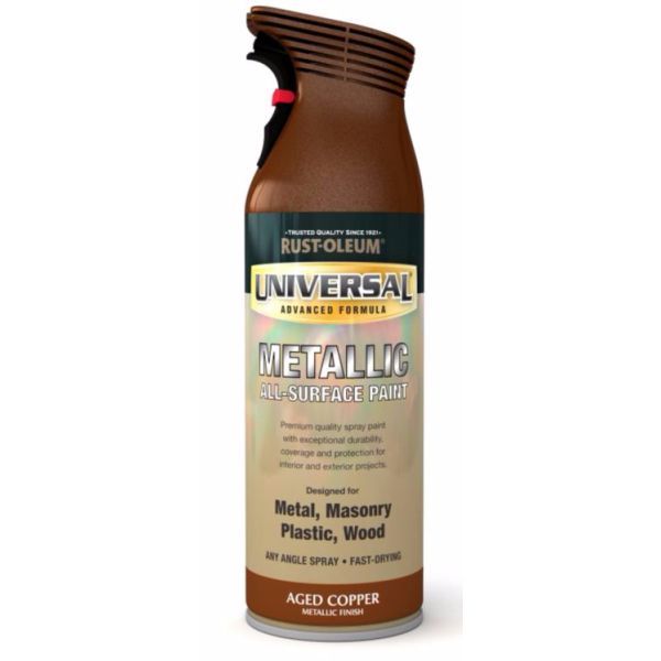 Rust-Oleum Universal All Surface Spray Paint - Aged Copper – Paint Online