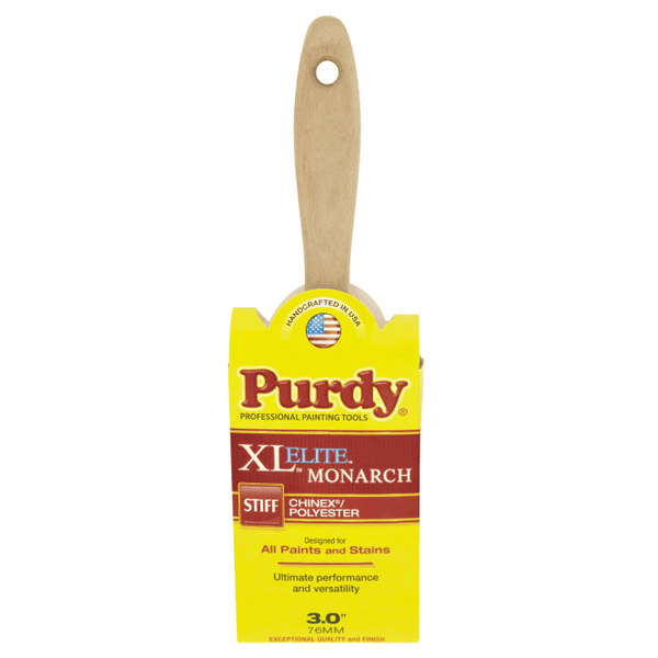 Purdy XL Elite Monarch Stiff Paint Brush 3 Inch 76mm – Paint Online